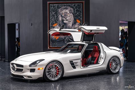 Used 2012 Mercedes Benz Sls Amg Whitered Carbon Trim And Amg Forged