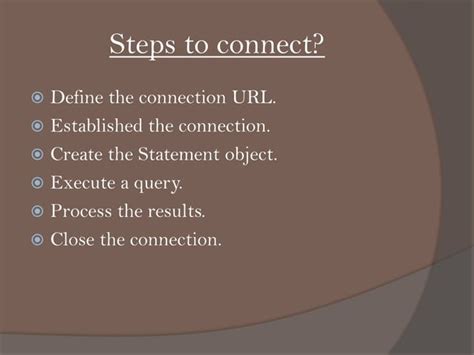 Jdbc Java Database Connectivity Ppsx
