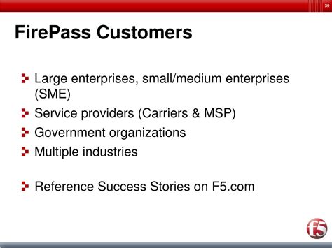 Ppt F5 Security Products Firepass Ssl Vpn Powerpoint Presentation Free Download Id1507862