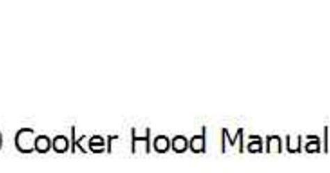 Whirlpool Generation 2000 Cooker Hood Manual Imgur