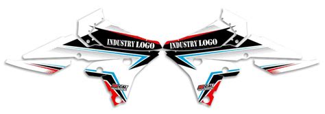 Yamaha Yz85 White Black T 12 Semi Custom Full Graphics Kit
