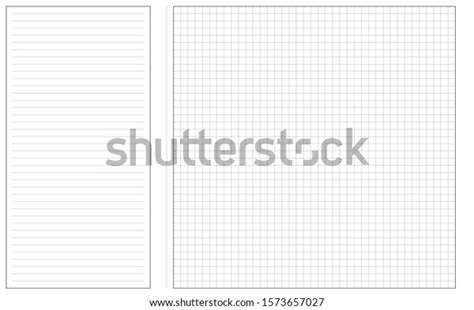 Template Editable Lines Grids Areas Notes Stock Vector Royalty Free