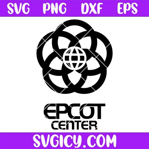 Epcot Center Svg Theme Park Svg Epcot Center Logo Svg Svg Icy