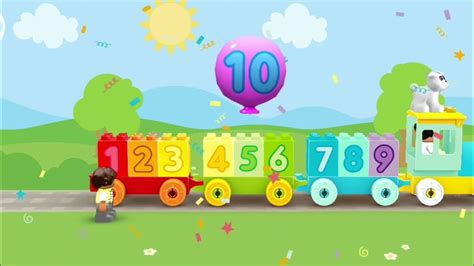 Сандар 1 10 цифры на казахском Учим цифры Youtube