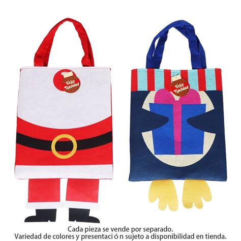 Bolsa Prichos Navidadeña 30 Cm Varios Modelos 1 Pieza Walmart