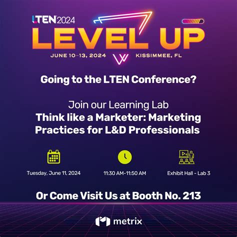 Metrix On Linkedin Lifesciencestraining L Metrix Lten2024 Learninglab Learningaward