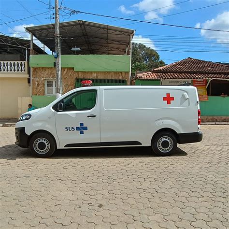 Prefeitura De Oratórios Recebe Nova Ambulância Para A Saúde
