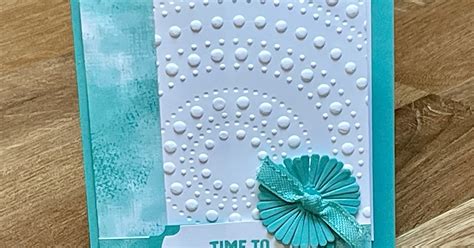 Stamp With Susie Dotted Circles 3d Embossing Folder With Round We Go