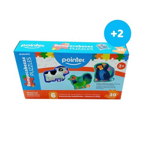 Juego Didactico Rompecabezas Pzs Pointer Pzz Unimarck