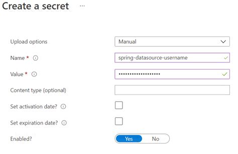 Azure Spring Boot Application That Would Read Configuration From Key