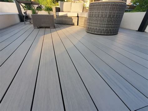 Kit Complet 25m² Terrasse Lames Composite Coexprotect 2600x145x21mm