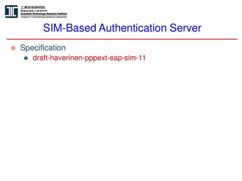 authentication system ppt download