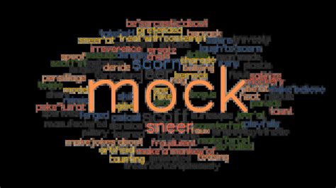 mock synonyms and related words what is another word for mock