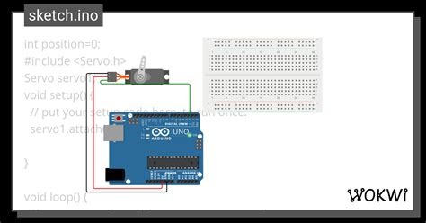 Servomoteur Copy Wokwi Esp Stm Arduino Simulator