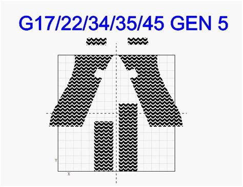 Gen 5 Glock 1722343545 Stippling Fish Scale Pattern With Svg And