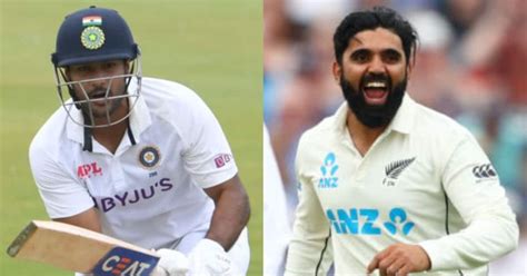 Mayank Agarwal Ajaz Patel Among Nominees For Icc Player Of The Month
