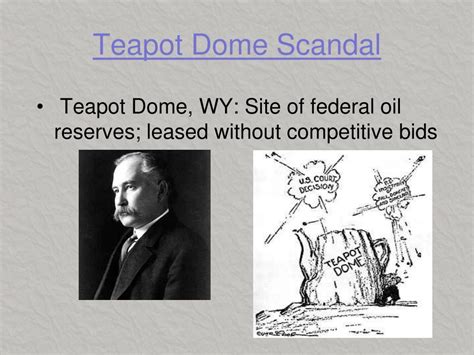 Que Es El Teapot Dome Scandal At Kathy Morelli Blog