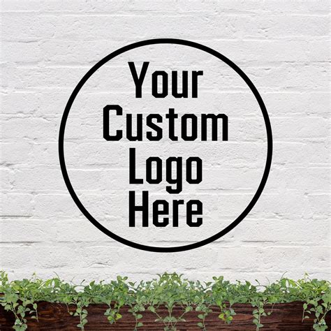 Custom Logo Metal Sign Business Logo Sign Metal Logo Sign Custom