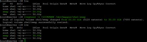 How To Increase The Swap Volume On Poweredge Server Dell India