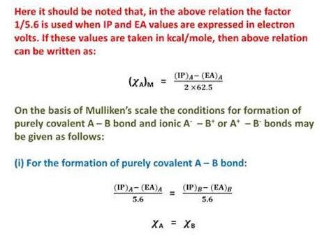 Mullikens Scale Of Electronegativity YouTube