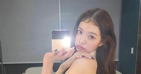 요즘 급유행하고 있다는 장원영 트위티뱅 스타일 헤어핏