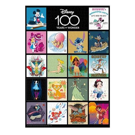 Amazon テンヨーtenyo 【日本製】 1000ピース ジグソーパズル ディズニー Disney100artists