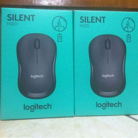 Promo Logitech M220 Silent Wireless Mouse Original Resmi Diskon 9 Di