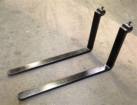 Pallet Fork Straightening And Retest Evans And Reid Ltd