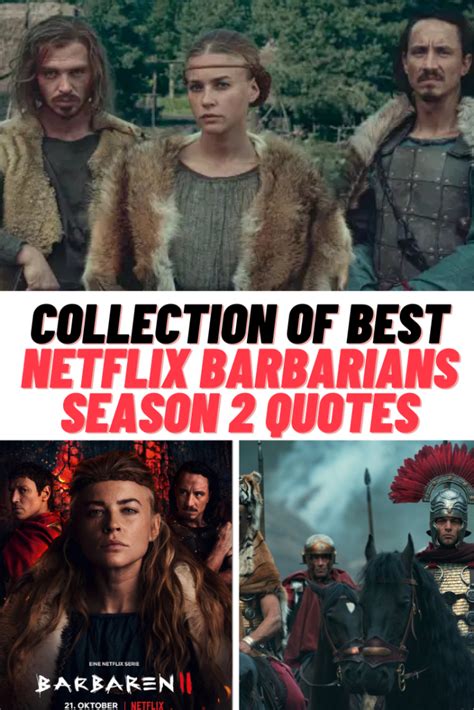 Collection Of Netflixs Barbarians Season 2 Quotes