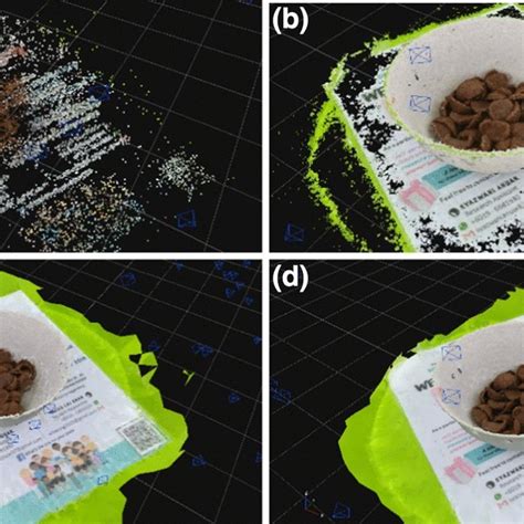 The Results Of 3d Model Generation A Sparse Point Cloud B Dense Point