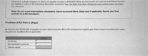 solved texts henrich is a single taxpayer in 2023 his taxable