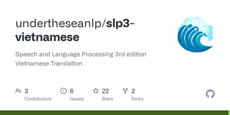 Github Undertheseanlp Slp Vietnamese Speech And Language Processing