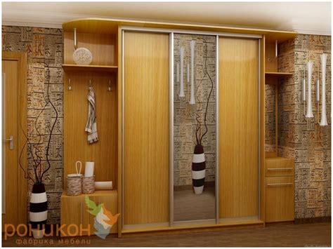 Прихожие в коридор со шкафом купе: стоимость