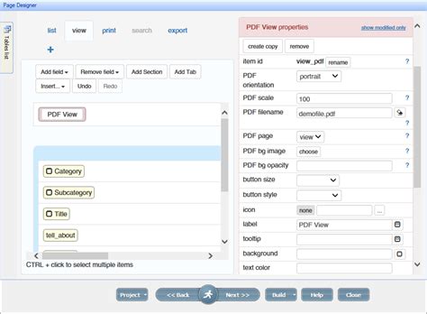 Pdf View Settings