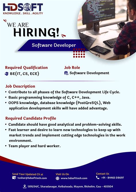 Hdsoft Technologies P Ltd On Linkedin Itjobs Joinourteam