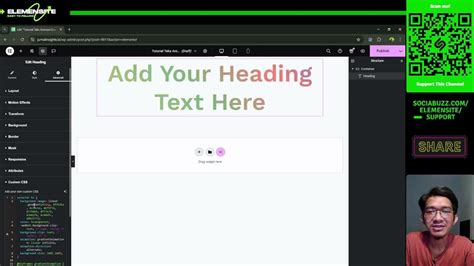 Cara Membuat Text Gradient Animation Di Elementor Youtube