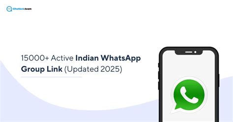 20000+ Active WhatsApp Group Link ( Updated 2025 ) | by chatboat.team | Feb, 2025 | Medium