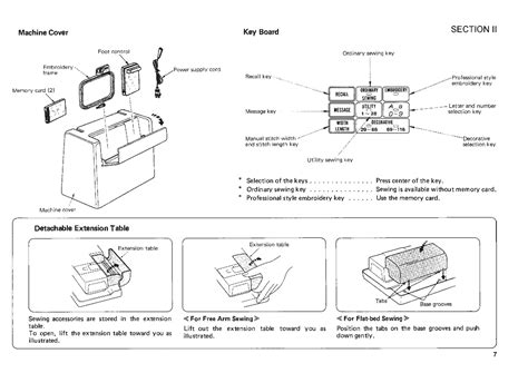 Janome 8000 Memory Craft Sewing Machine Instruction Manual Etsy