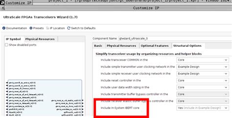 Gt Ibert Loopback Testing