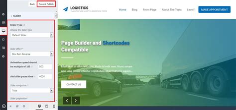 Logistics Theme Documentation