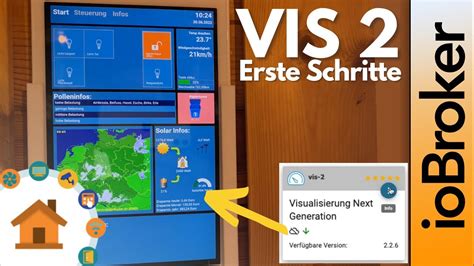 Iobroker Visualisierung Vis 2 Die Ersten Schritte