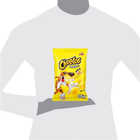 Salgadinho De Milho Bola Queijo Suíço Elma Chips Cheetos Pacote 125g