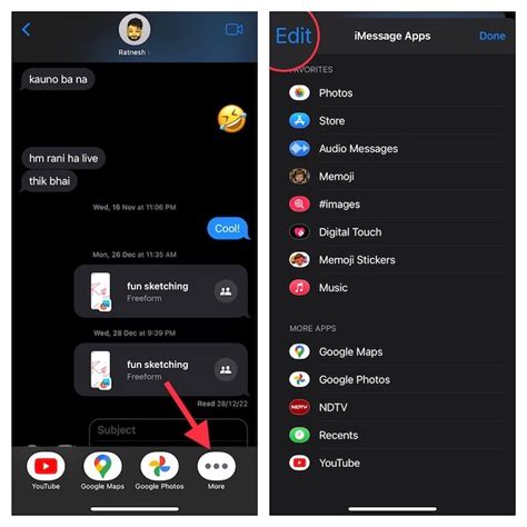 How To Customize Imessage App Drawer On Iphone In Ios 17 Geekchamp