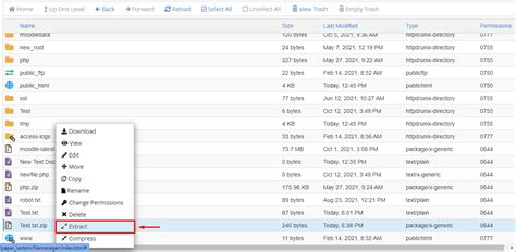 How To Compress Decompress Web Files With File Manager Via CPanel