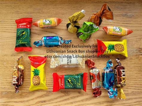 Lithuanian Chocolate Set Candy Assortment Pergale Karuna Etsy