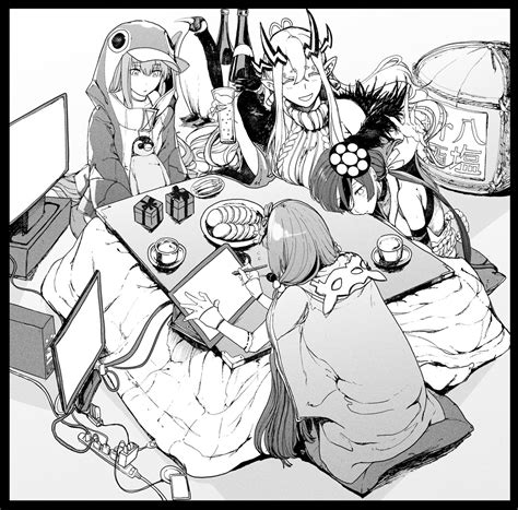 Fgo「1コマfgo 「こたつぬくぬく」 」サテーc100ありがとうございましたの漫画