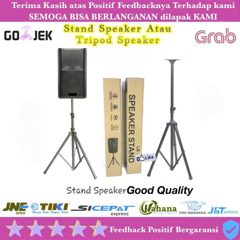 Jual Stand Speaker Atau Tripod Speaker Shopee Indonesia