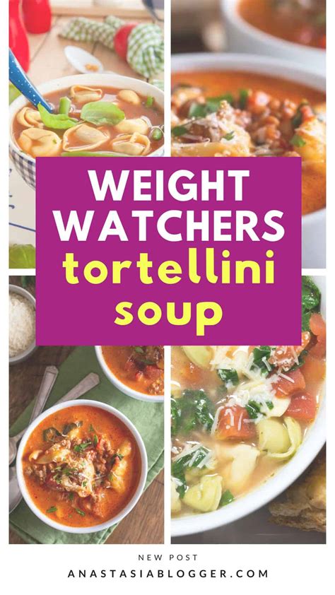 Weight Watchers Healthy Tortellini Soup