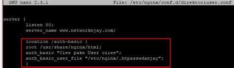 CentOS 7 8 15 Enable Basic Authentication On Nginx Centos7 Sysadmin