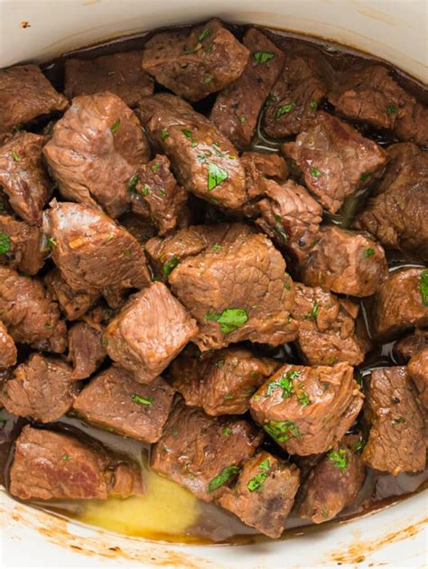 Slow Cooker Steak Bites The Magical Slow Cooker